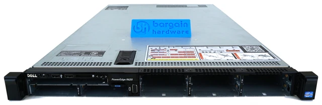 DELL POWEREDGE R620 8SFF Configure To Order 1U Rack Server: Xeon 12 ...