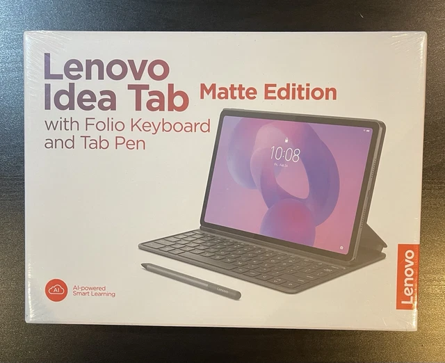 LENOVO IDEA TAB 11" Tablet with Keyboard & Pen - 128 GB, Luna Grey £220 ...
