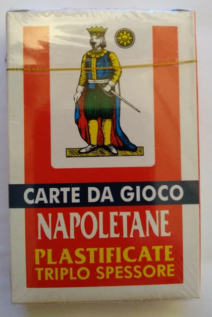 NEAPOLITAN ECONOMIC CARDS Scopa Playing Cards Briscola Scopakart $9.63 ...
