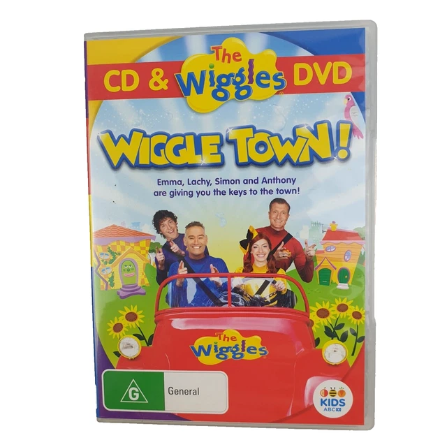 THE WIGGLES: WIGGLE Town! CD & DVD, Family/Music/Adventure, Region 4 ...