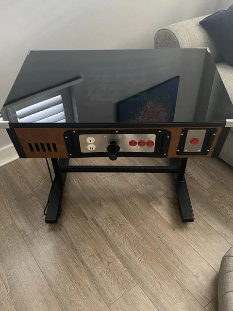ICADE CABINET ARCADE Cocktail Classic Game Table 60 games 2 Player ...