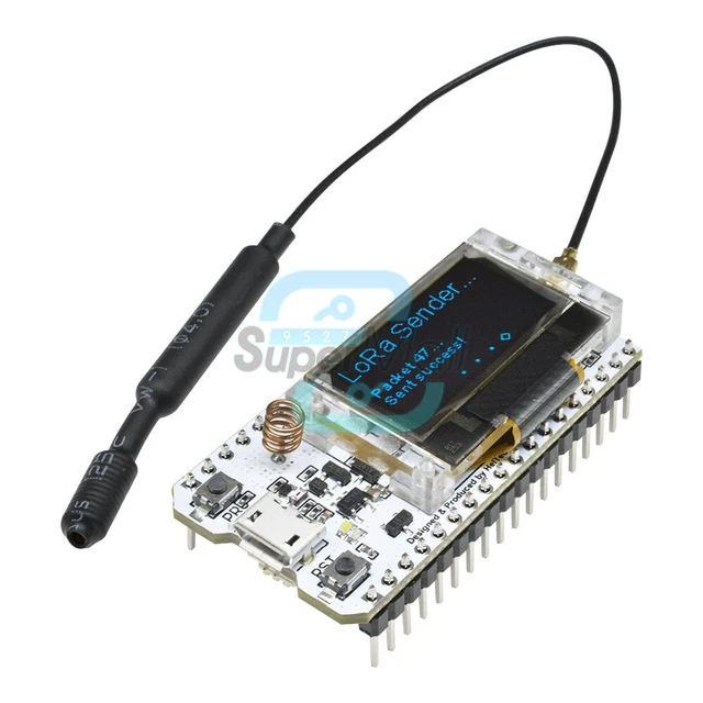 1/2/5PCS SX1276 LORA IOT 868-915MHz OLED ESP32 Wifi Bluetooth ...