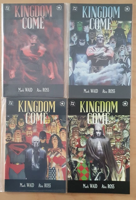 DC COMICS KINGDOM COME - ALEX ROSS - 1 2 3 4 - 1996 - LOT COMPLET EUR 4 ...