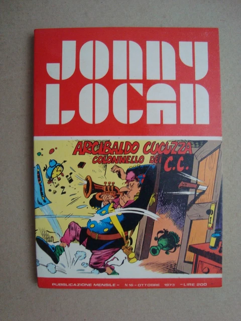 JONNY LOGAN 1° serie n° 16 con adesivo ed.dardo 1973 EUR 24,99 ...