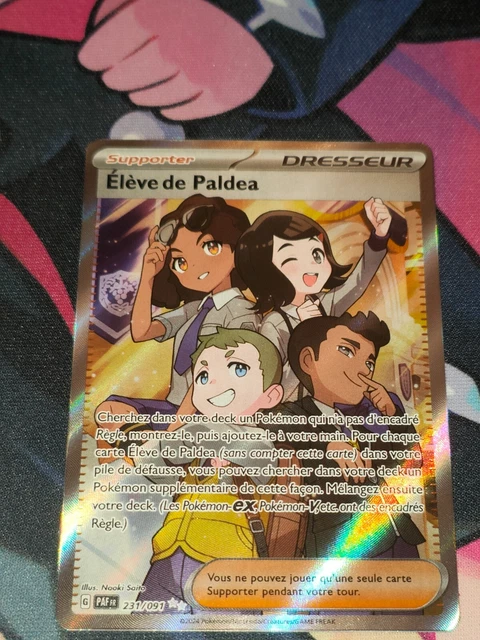 CARTE POKÉMON ELÈVE de Paldea 231/091 - FA EV4.5 PAF - Destinées à Paldea - FR EUR 3,00 ...