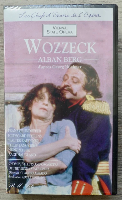 VHS : WOZZECK, d'Alban Berg, d'après Georg Büchner - Vienna S. Opéra ...