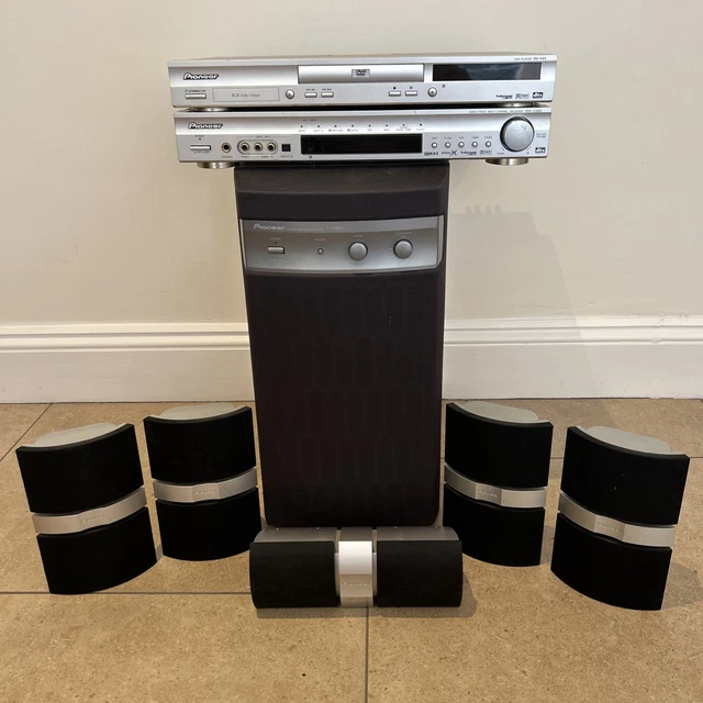 Pioneer S W80s Powered Subwoofer With Satellite Speakers Dvd Player 7946
