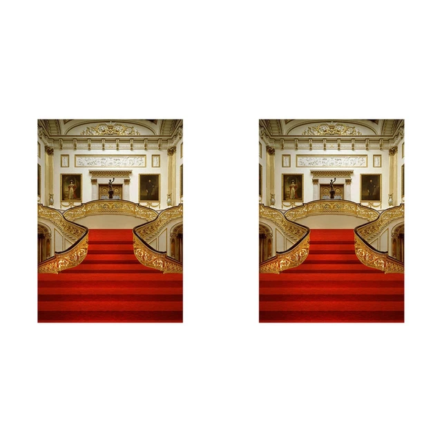 2X CASTLE PHOTOGRAPHY Backdrops Vinyl 5x7ft Luxury Wedding Background ...