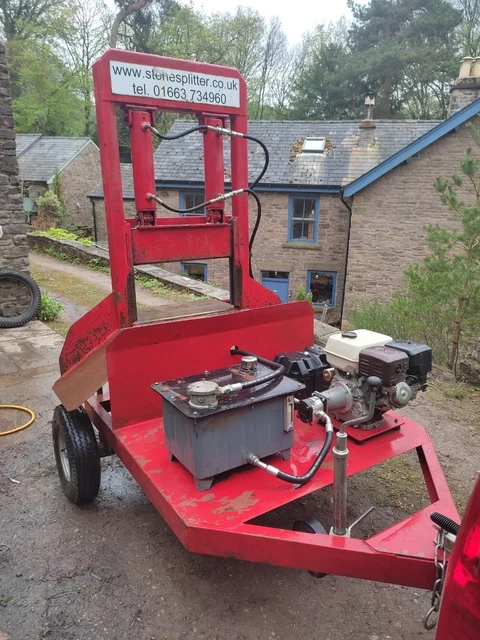 STONE SPLITTER/CROPPER , hydraulic, portable.Used £4,000.00 - PicClick UK