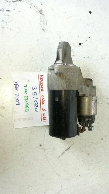 A0061510501 DÉMARREUR MOTEUR pour MERCEDES-BENZ CLASSE S 350 (221.056 ...