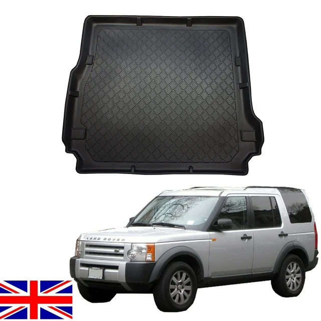 LAND ROVER DISCOVERY 3 and 4 boot liner dog mat tray bumper protector 1 ...