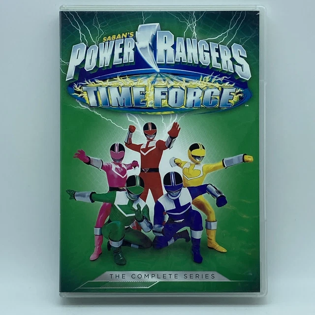 POWER RANGERS TIME Force: The Complete Series 5-DVD OOP 2013 Kids ...