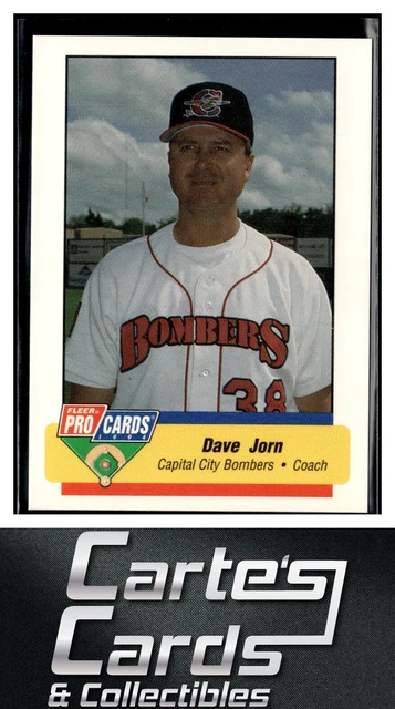 DAVE JORN 1994 Fleer ProCards #1769 Capital City Bombers Coach EUR 2,16 ...