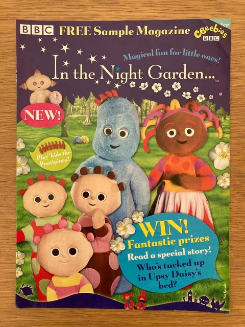 IN THE NIGHT Garden: BBC CBeebies Free Sample Magazine - Ragdoll £9.99 ...