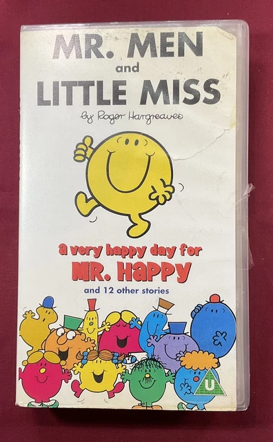 MR MEN AND Little Miss, An Invitation For Mr Messy, PAL VHS Video Tape ...