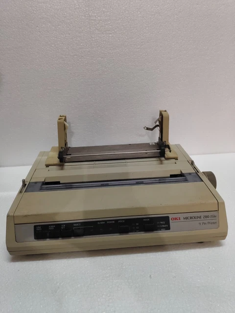 OKI MICROLINE 280 Elite 9-Pin Dot Matrix Printer D22300C - Parallel/USB ...