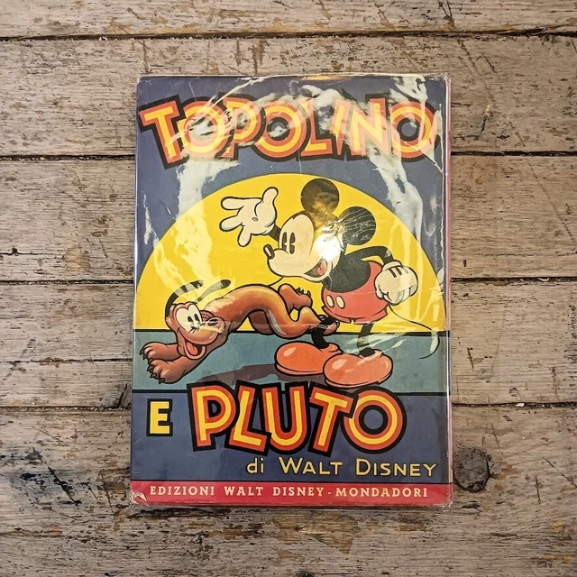 WALT DISNEY, TOPOLINO e Pluto, Mondadori, 1938 prima edizione EUR 190,00 - PicClick IT