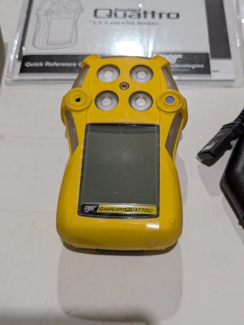 HONEYWELL BW GAS Alert Quattro Gas Detector & Charger - Brand NEW Inc ...