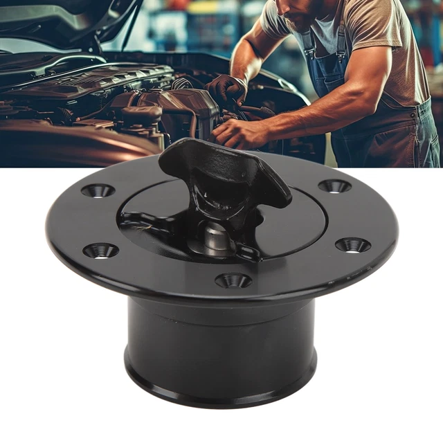 .* FUEL CELL Tank Cover Billet 35.5mm ID Flush Mounting 6 Open Type $40 ...