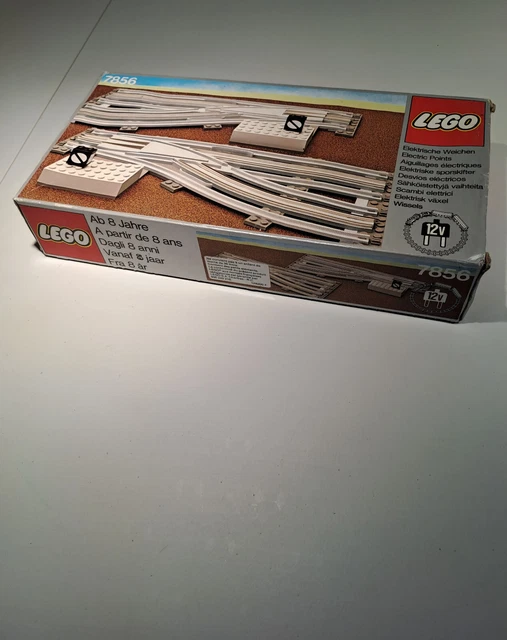 LEGO VINTAGE TRAINS 12V: boite d'aiguillages 7856 EUR 59,00 - PicClick FR