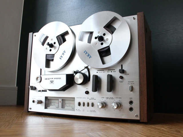 RARE VINTAGE AKAI GX 4000D Reel To Reel Tape Machine Recorder £499.00 ...