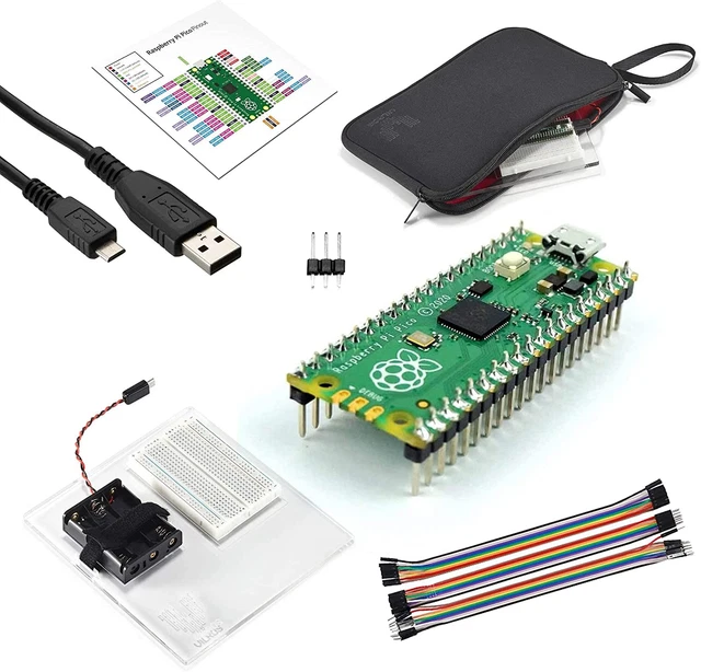 RASPBERRY PI PICO with Header Complete Starter Kit $35.39 - PicClick