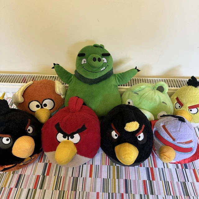 ANGRY BIRDS 8 Plush Soft Toy Bundle Rare £42.31 - PicClick UK