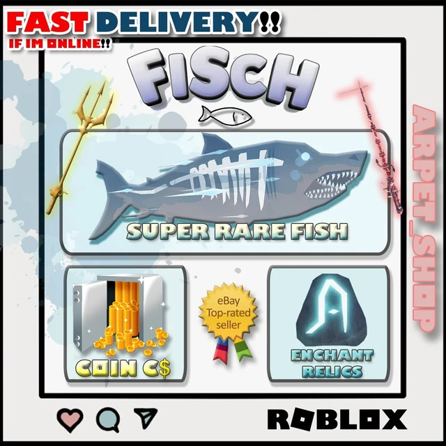 ROBLOX FISCH | Enchant Relics - Coins C$ - Rare Fish | Fast Delivery ⭐ ...
