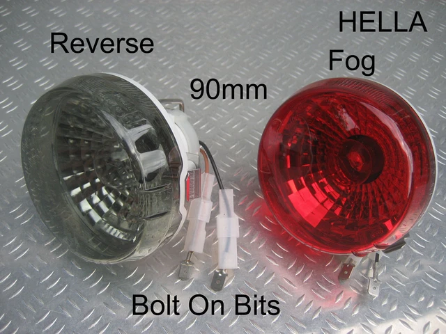 HELLA FOG & Reverse Light/lamps 90mm Kit car/westfield/caterham/custom ...