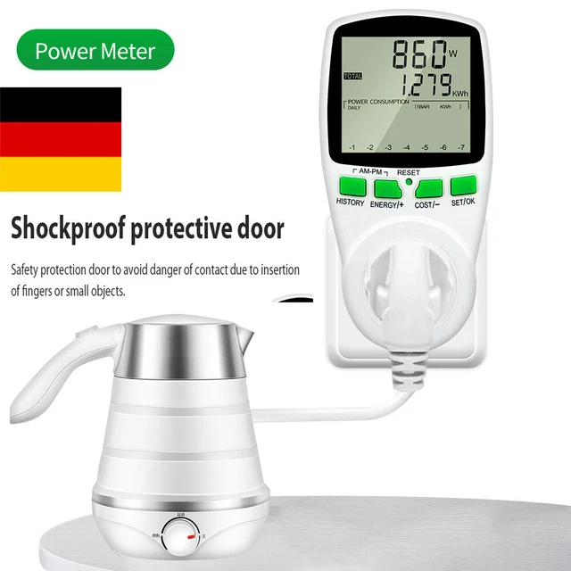 CURRENT METER SOCKET for feed-in measurement mini PV system mini solar ...