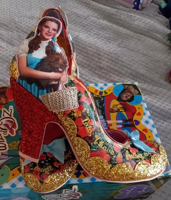 IRREGULAR CHOICE WIZARD of Oz "Poppy Fields" Shoes Size EU 42 BNIB £67. ...