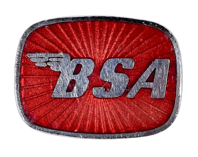 VINTAGE OLD BSA Motorbike Motorcycles Bikers Enamel Brooch Badge £7.00 ...