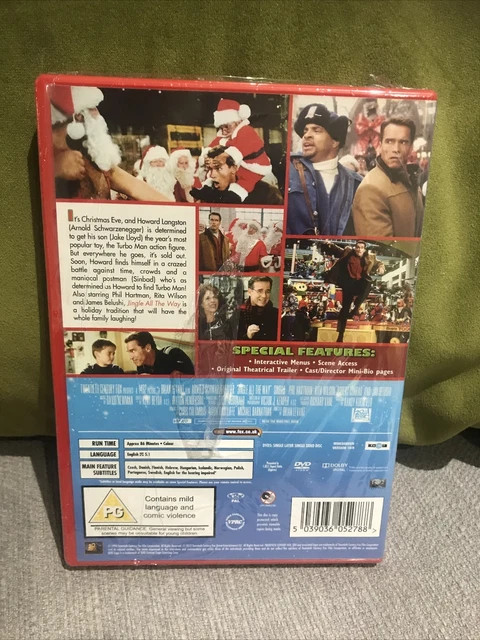 JINGLE ALL THE Way DVD SEALED Christmas Film Arnold Schwarzenegger £2. ...
