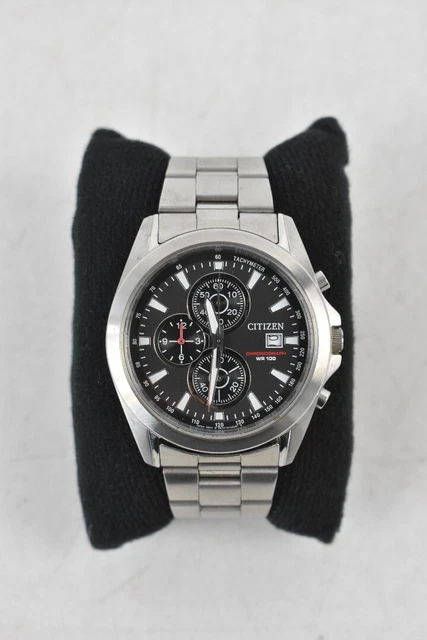 OROLOGIO CITIZEN CRONOGRAFO Uomo WR 100 Acciaio Inox 0510-S068932 ...
