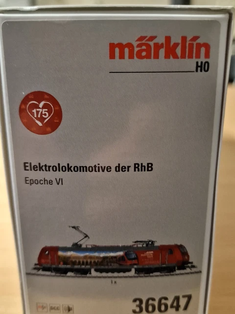 MÄRKLIN H0 36647 - Elektrolok der RhB Weltrekordversuch "Alpine Cruise ...