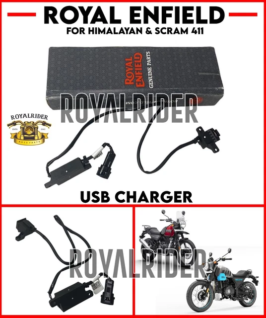 ROYAL ENFIELD &USB CHARGER For Himalayan & SCRAM 411 $43.12 - PicClick CA