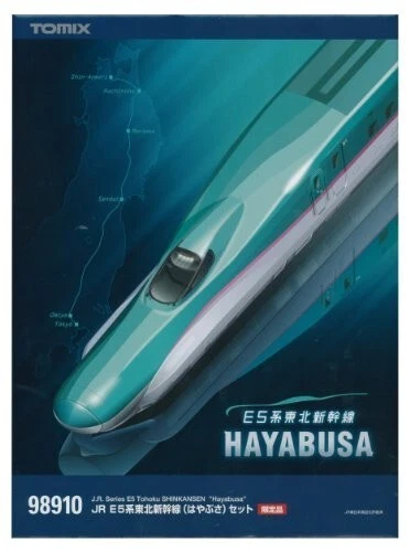 TOMIX NGAUGE 98910 E5 Séries Tohoku Shinkansen Hayabusa Set EUR 662,32 ...