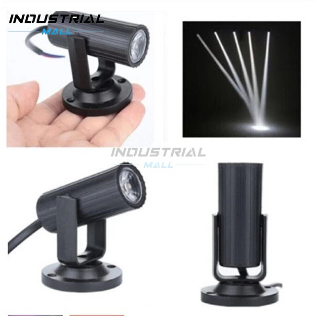 MINI LED STAGE Lighting Spotlight Beam Pinspot Light Disco Party ...