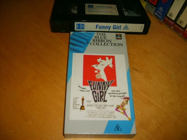 FUNNY GIRL(1968) - 1987 RCA Australian (Rare Carton) Vhs Issue ...