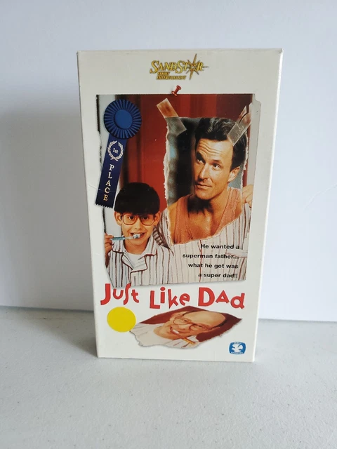 VINTAGE VHS JUST Like Dad 1997 Sandstar Home Entertainment Domcom B ...
