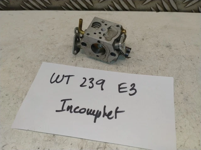 CARBURATEUR WALBRO WT-239 E3 pour pièces ou remise en état - INCOMPLET EUR 8,90 - PicClick FR
