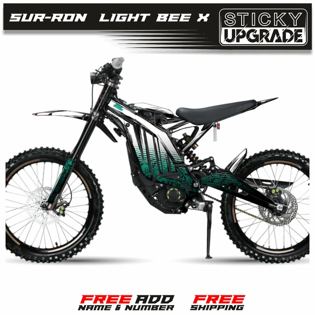 SUR-RON LIGHT BEE Graphics Kit, Surron Wrap, Segway X 260 Stickers ...