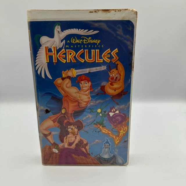 HERCULES VHS WALT Disney Masterpiece Clamshell 1997 Animated Film Fair Condition £7.16 - PicClick UK