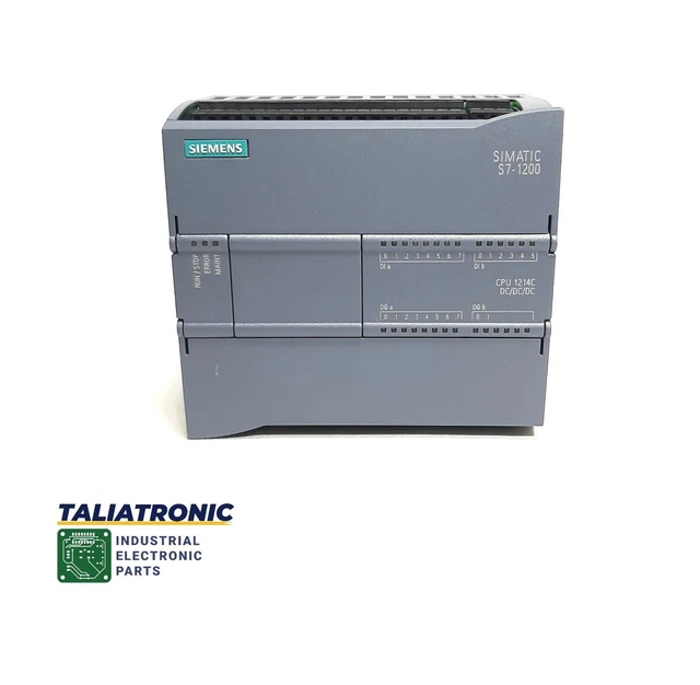 SIEMENS SIMATIC S7-1200 CPU 1214C DC/DC/DC 6ES7 214-1AG40-0XB0 + SB1232 AQ £199.97 - PicClick UK