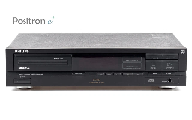 PHILIPS CD600 CD Player with Swivel Arm LW / Maintained 1 Year Warranty ...
