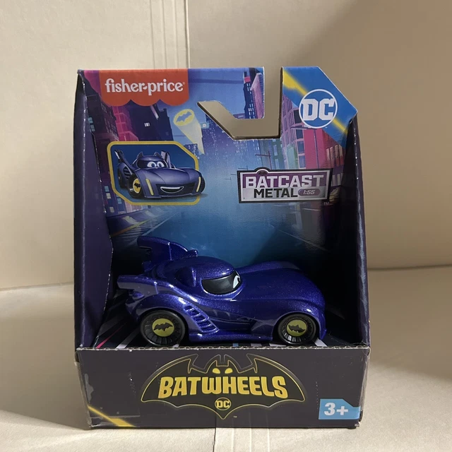 BAM THE BATMOBILE 2023 BATWHEELS Fisher-Price/DC Comics 1:55 Scale ...