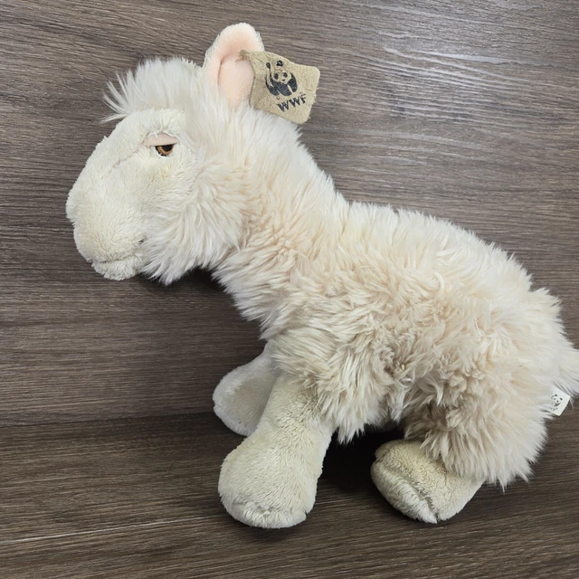 WWF ANNA CLUB Plush Alpaca Llama 1986 Soft Toy 14" Rare World Wildlife ...
