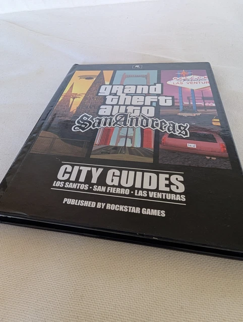 GRAND THEFT AUTO: San Andreas Limited Edition (PC, 2005) BOOK ONLY NO ...
