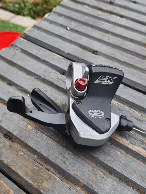 SHIMANO DEORE LX 9 Speed Gear Shifter Lever SL-M570 Vintage Retro MTB ...