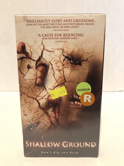 SHALLOW GROUND VHS 2004 Horror Slasher $12.49 - PicClick
